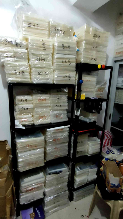 100pcs Per Pack OPP Plastic with Adhesive Clear/Transparent Packaging ...