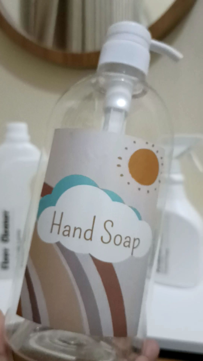 botol 1000ml isi ulang sabun mandi cair cuci tangan piring refill wadah ...