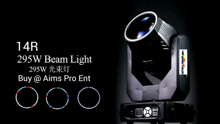 Beam 295 moving head Superwide 14R Plus ring light | Lazada PH