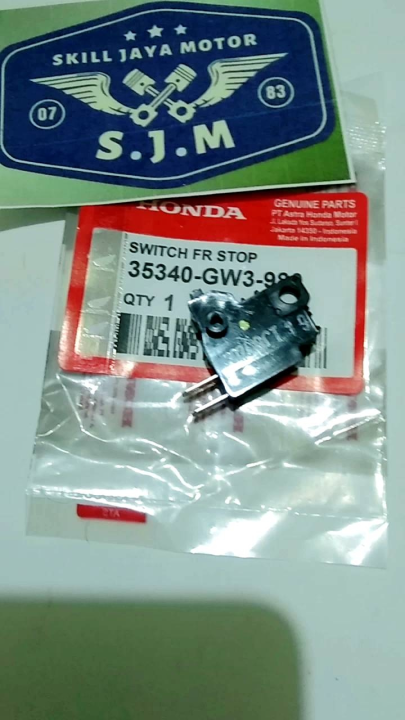 SWICT SWIT REM DEPAN KEV ORIGINAL HONDA SUPRA X KARISMA X SUPRA X125 ...