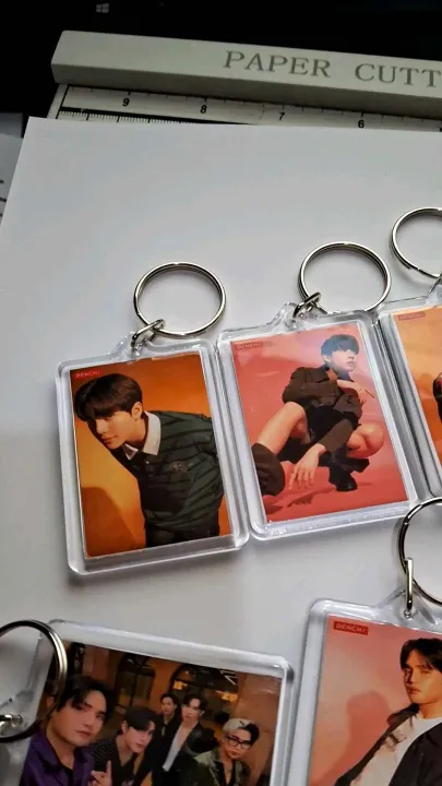 SB19 x BENCH KEYCHAIN 2SIDES PRINT ACRYLIC With Photocard | Lazada PH