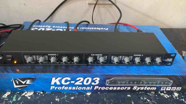Live KC-203 3 Way Crossover Processor System | Lazada PH