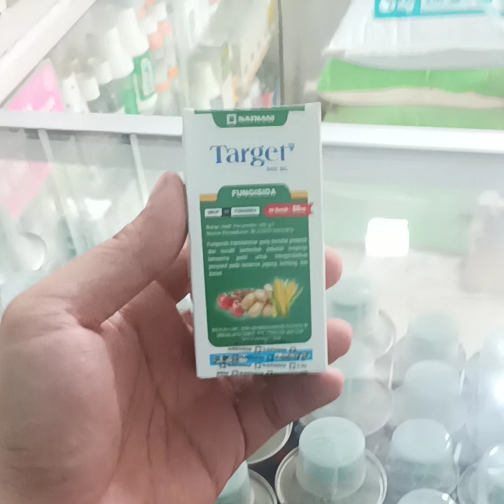 Fungisida Target 500SC Kemasan baru By NATHANI | obat bulai, busuk daun ...