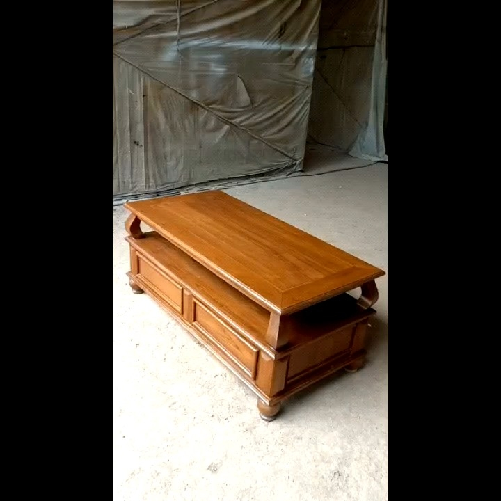 BEST QUALITY Meja tamu minimalis modern mewah terbaru dengan laci bahan ...