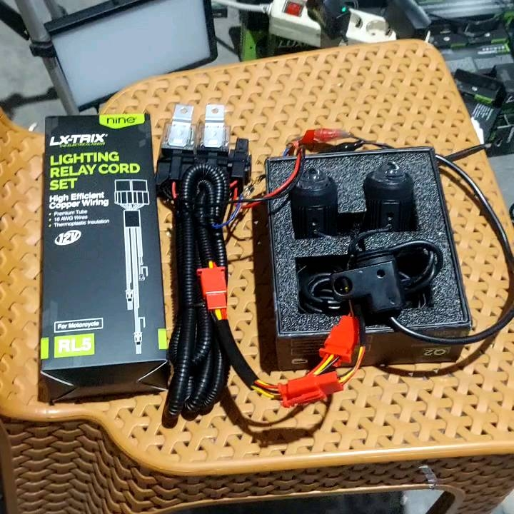NINE LX TRIX KABEL RELEY LAMPU LED SOROT LED TEMBAK NINE RL3 DAN RL5 HI ...
