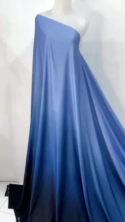 kain gradasi murah | kain seragam bridesmaid murah | bahan ARM silk ...