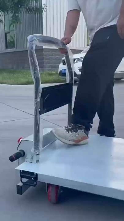 AOSEN Portable Lifting Trolley Electric Lifting Platform Trolley ...