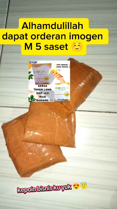 IMOGEN M 1 BOX isi 25 saset original | Lazada Indonesia