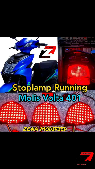 stoplamp running molis Volta 401 11 mode | Lazada Indonesia
