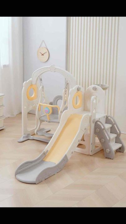 DIDI Dinosaur Swing And Slide Set Playground Outdoor Indoor Toys for ...