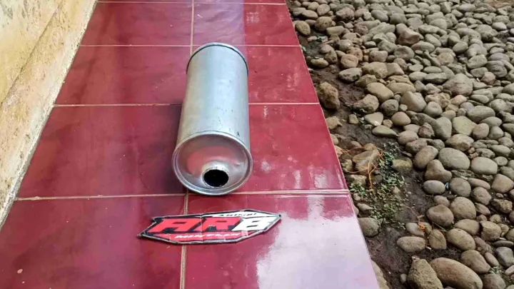 tabung standar knalpot motor roda tiga viar,bajaj,Tosa dll | Lazada ...