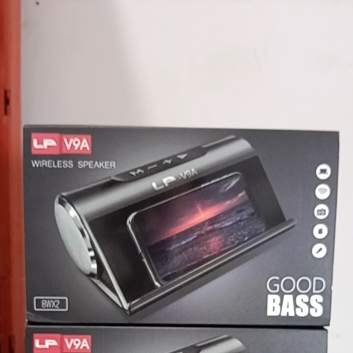 "LP V9A Wireless Bluetooth Speaker with Phone Stand – Dual 8W Speakers ...