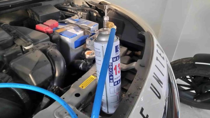 น้ำยาอุดรอยรั่ว A/C STOP LEAK 80g. (แถมน้ำยาเช็ครั่ว20ml.มูลค่า70บาท ...