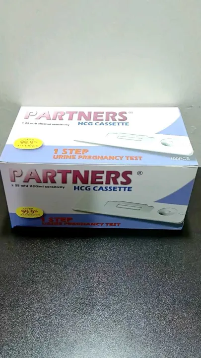 3 Pcs Partners Pregnancy Test Cassette | Lazada PH
