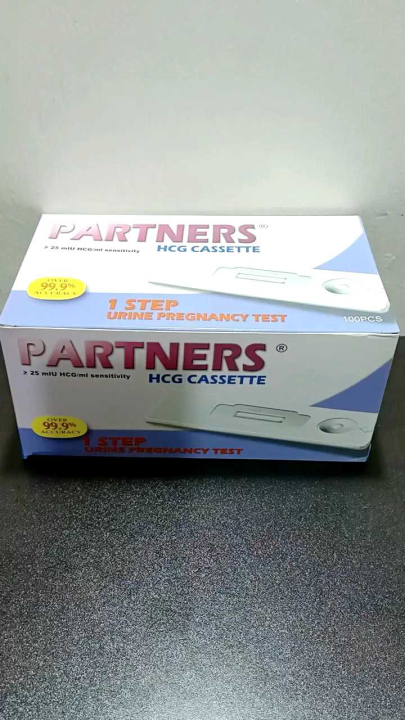 5 Pcs Partners Pregnancy Test Cassette | Lazada PH