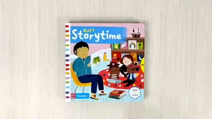 Campbell Busy Storytime Push Pull Slide Board Book | Lazada Indonesia
