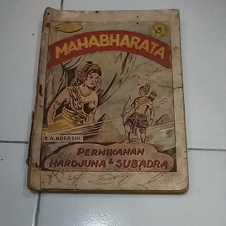 Komik Wayang Lawas RA Kosasih Mahabharata Terbitan PT Melodi tahun 1966 ...