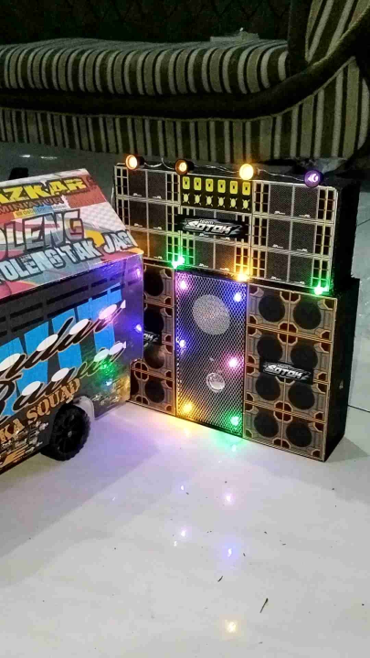 miniatur truck oleng & miniatur sound horeg | Lazada Indonesia