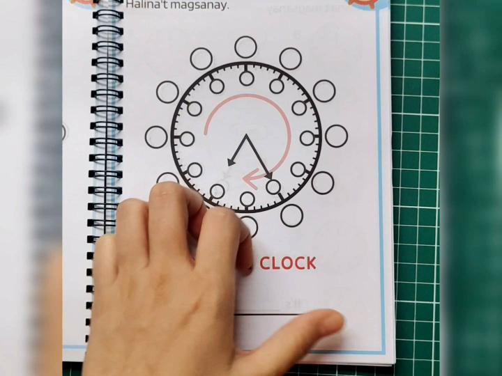 Personalized Math Workbook TELLING TIME for kids 5 years old and UP ...