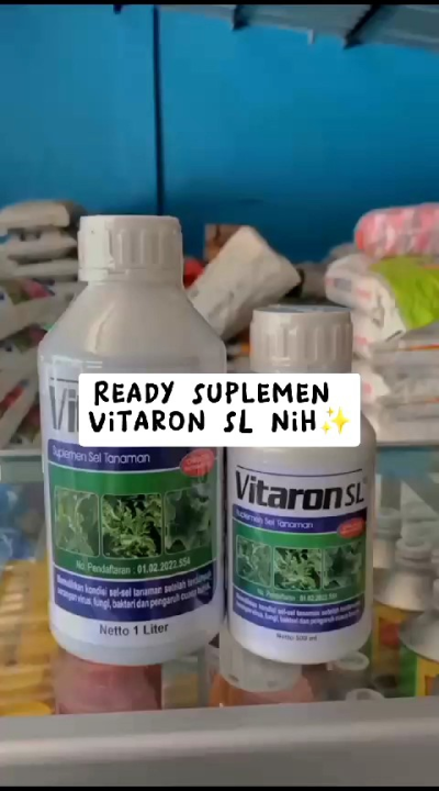 Isi 500 Ml Terlaris Terbaru Dan Teratas Vitaron Sl Pupuk Suplemen Sel ...