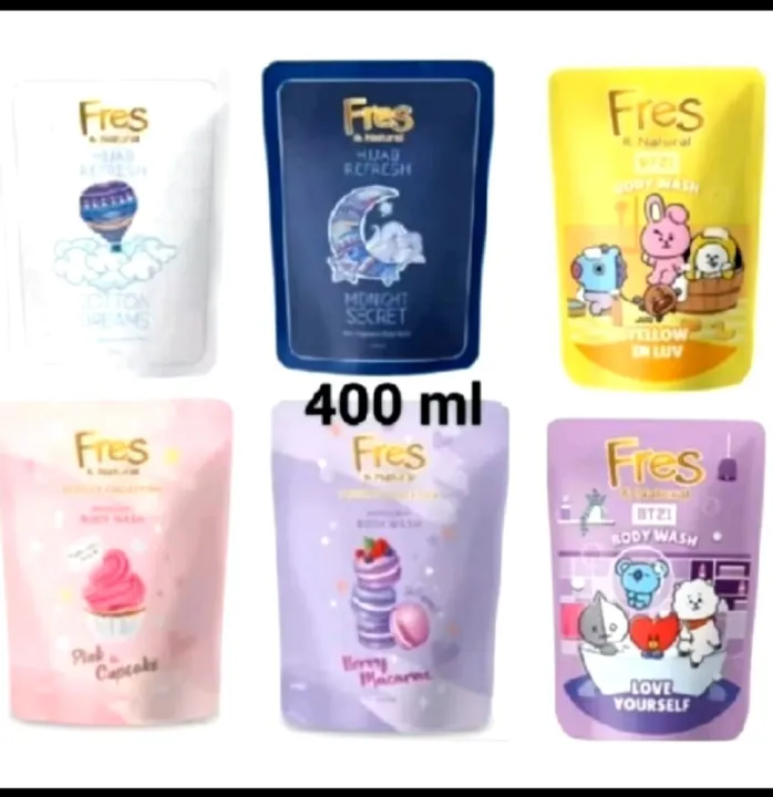 Sabun Mandi Natural & Fres Body Wash isi 400 ml all varian | Lazada ...