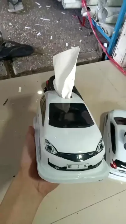 (Honda Jazz 2013) Kotak Tissue Minimalis Bentuk Mobil / Tempat Tisu ...