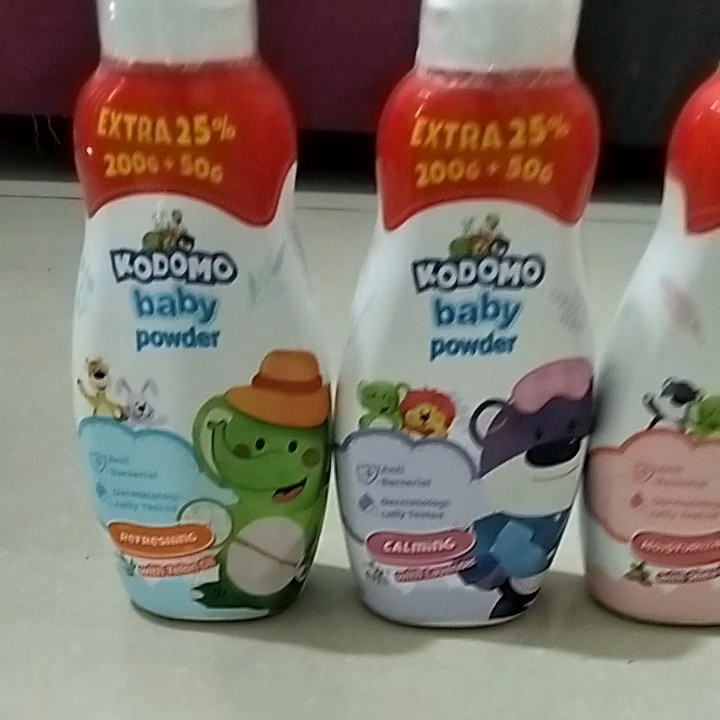 Kodomo baby powder extra 25% 200g+50g | Lazada Indonesia