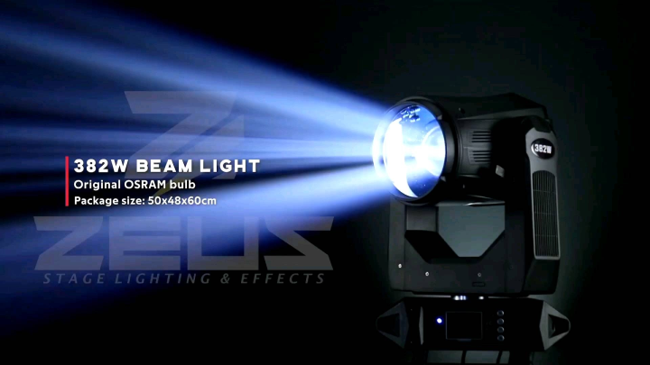 Zeus Super Atomic 1000w RGB 3in1 LED Lights with Letters and Effects ...