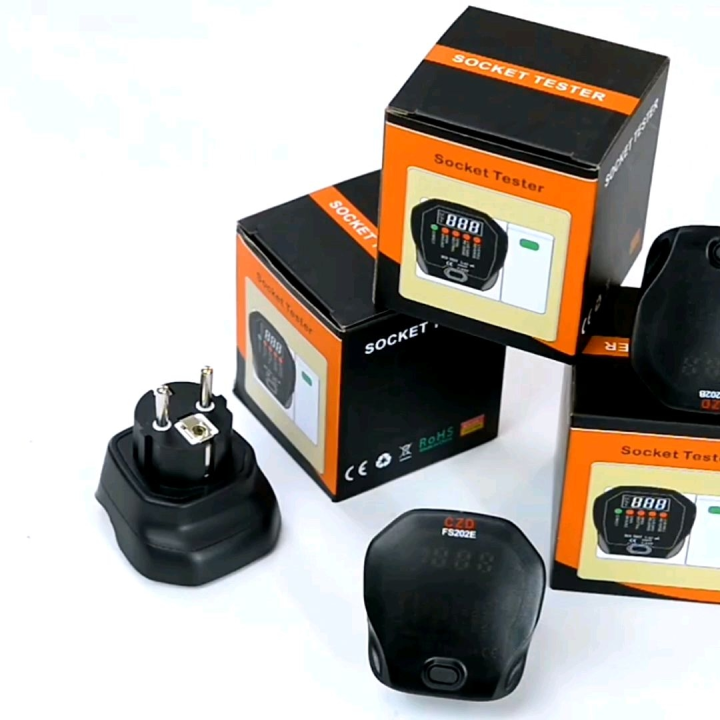 ELCB RCD Trips & Socket Tester UK 3Pin Test For Power Supply Electrical ...