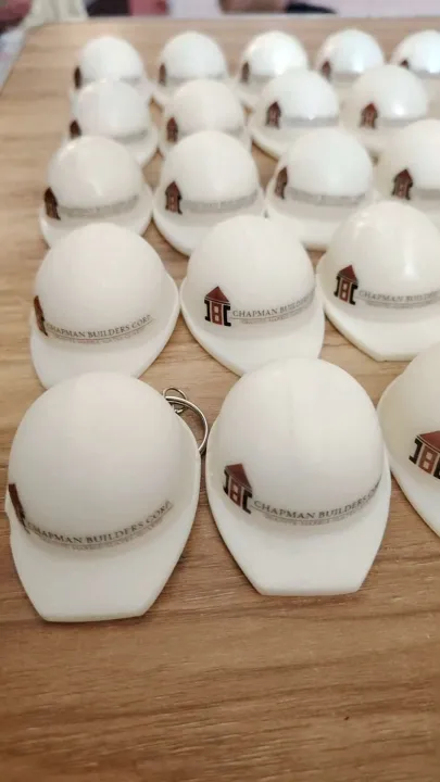Customized Hard Hat Keychain with Bottle Can Opener | Lazada PH