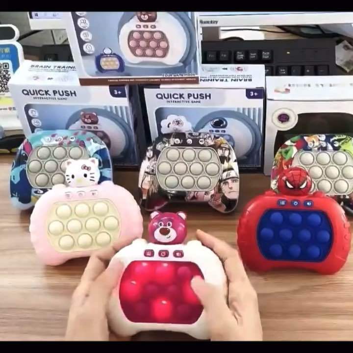 Mainan Game Anak Pop It Elektrik GEN 3 ( Generasi 3 ) FAST PUSH PUZZLE ...