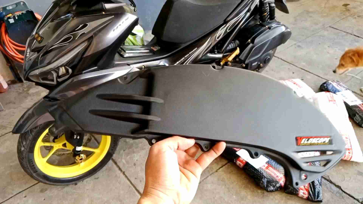 Air filter cover Veloscope slim type for Aerox Nmax v2 | Lazada PH
