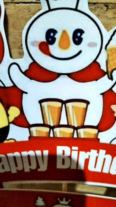 topper Kue ultah / hiasan kue ultah karakter | Lazada Indonesia