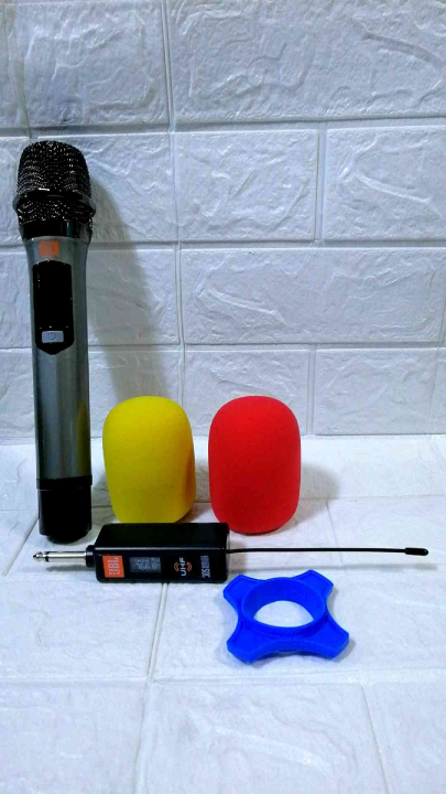 JBL 30S DUAL VOCAL DYNAMIC PROFESSIONAL WIRELESS MICROPHONE WITH MIC ...