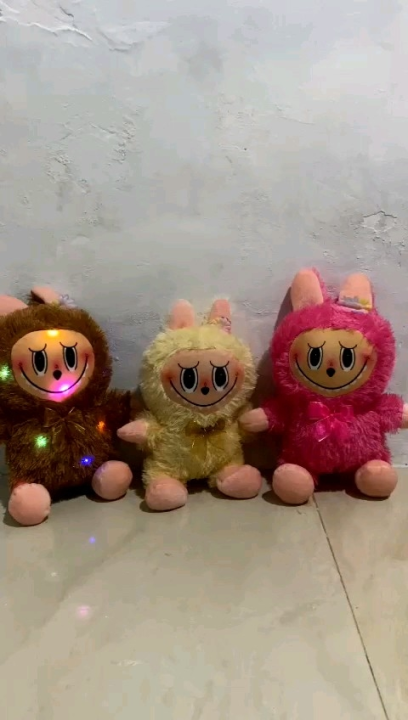 boneka labubu viral led 35cm | Lazada Indonesia