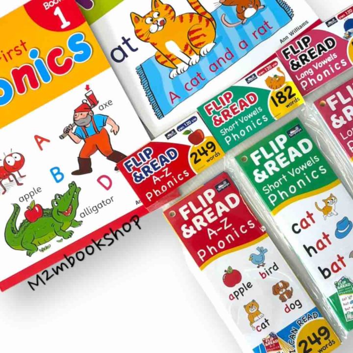 M2mbookshop: แบบฝึกหัด My First Phonics ชุด เริ่มต้นอ่านสะกดคำ เก่งอังกฤษ ธารปัญญา | Lazada.co.th