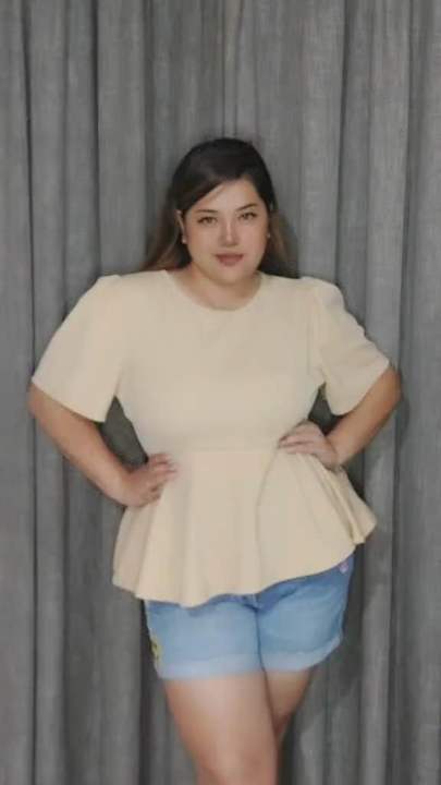 PLUS SIZE ROZELLE TOP ONE SIZE XL TO 3XL BODY FRAME BLOUSE CREPE FABRIC ...