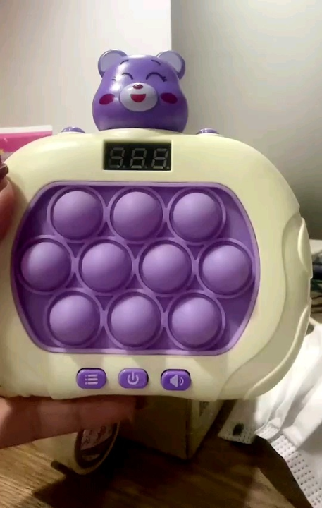 ป๊อบอิทหมี LED Popit Bears เกมส์กดหน้าจอมีไฟบอกเลเวล มีไฟมีเสียง สีหวาน ...