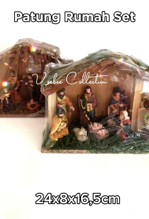 Patung Kelahiran Yesus Set Rumah (V92) | Patung Yesus | Patung Yesus ...