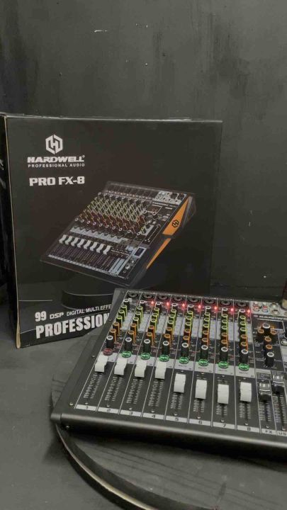 mixer audio 12 channel hardwell pro fx12 original mixer hardwell pro fx ...