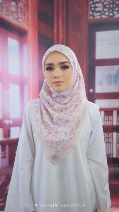 MINAZ RAYA SEDONDON KIDS DAN DEWASA / Tudung minaz hijab | Lazada