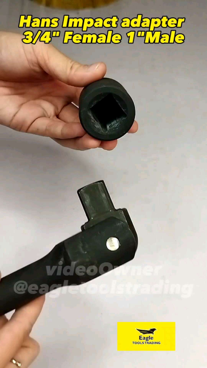 Hans Adapter 3/4" Female 1" Male (86805B) Impact Adapter Driver Adaptor ...