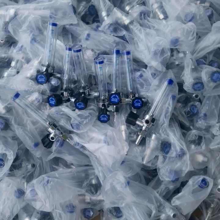 Cụm cột đo lưu lượng khí Argon_Co2 & chia giàn đóng gói cá cảnh ...