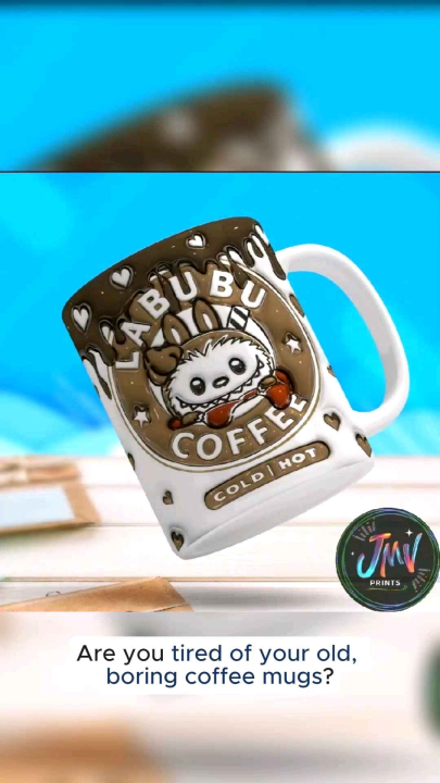 Labubu Mug - Starbucks Labubu Design - Cartoon Mug | Lazada PH