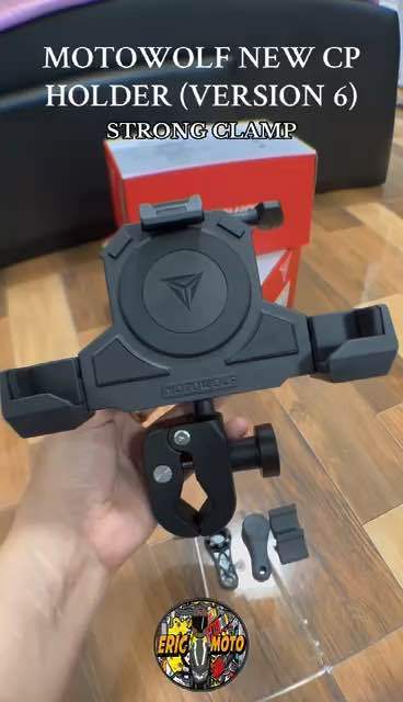 motowolf version 6 cellphone holder / v6 cp holder ORIGINAL MOTOWOLF ...