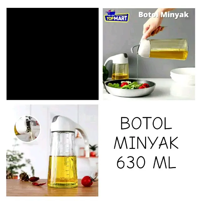 Wadah untuk menyimpan minyak Oil Pot Tempat Minyak Beling Cantik Murah ...