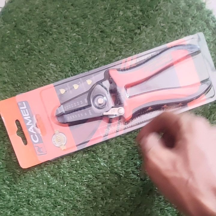 CAMEL Tang Crimping Cutter Potong Kabel Listrik Multifungsi AWG Wire ...