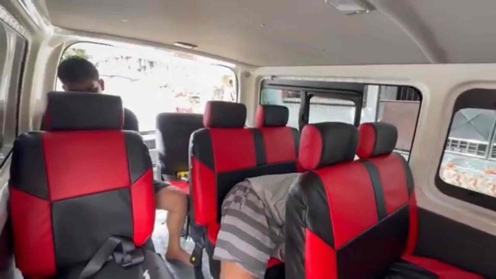 Leather Seat Cover for Toyota hiace commuter decontent | Lazada PH