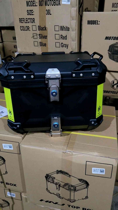 HNJ TOPBOX 45L ( with backrest ) | Lazada PH