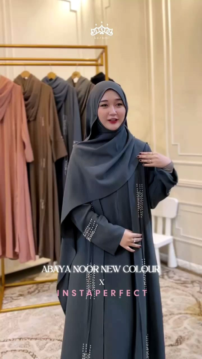[READY]ABAYA NOOR BY KAZAMI OFFICIAL || ABAYA TERLARIS || ABAYA TERBARU ...